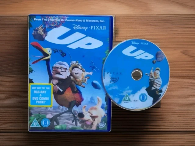 DISNEY PIXAR - UP DVD - Ed Asner 2009 Animated Comedy Adventure Movie £ ...