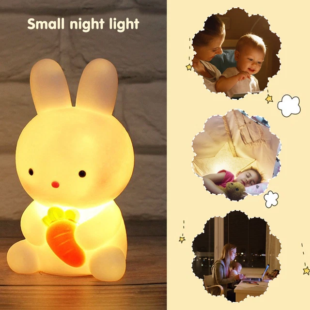 RABBIT DECORATIVE LIGHTS Lighting Ornaments Cartoon Desk Lamp for Kids ...