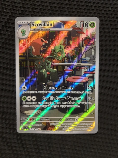 CARTE POKÉMON - Scovilain Secrète - ALT - 202/198 - EV01/Ecarlate et ...