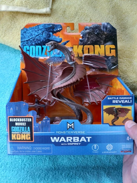 MONSTERVERSE GODZILLA VS. Kong 6 inch Warbat with Osprey (BRAND NEW ...