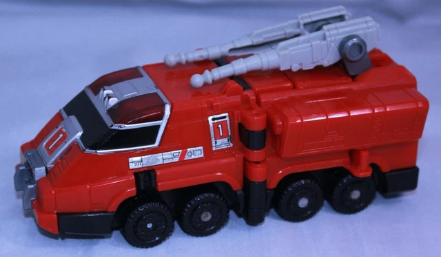 VINTAGE 1997 POWER Rangers Lightspeed Rescue Deluxe Pyro Fire Truck ...