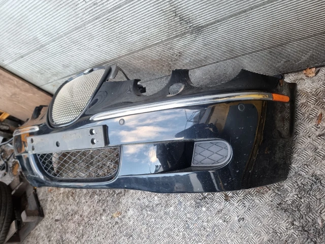 JAGUAR S TYPE Front Bumper Black 2.7L Diesel Auto Saloon 2007 Front ...