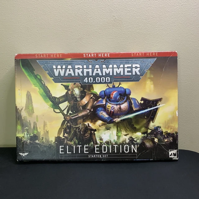 WARHAMMER 40,000 ELITE Edition Warhammer 40k Caja Set Nuevo en Caja ...