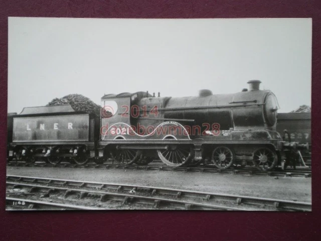 POSTCARD RP LNER Ex Gcr Robinson Class D9 4-4-0 6021 Queen Mary £1.25 ...