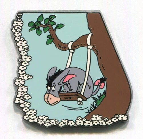 DISNEY PIN EEYORE On Tree Swing Winnie The Pooh Disney Store UK disney-pin-eeyore-on-tree-swing-winnie-the-pooh-disney-store-uk
