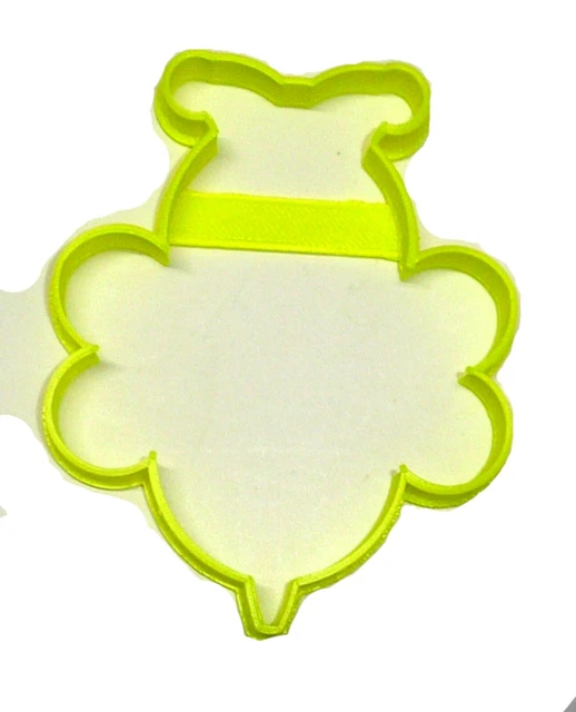 BEE OUTLINE BUMBLEBEE Flying Insect Pollen Honey Bees Cookie Cutter Usa ...