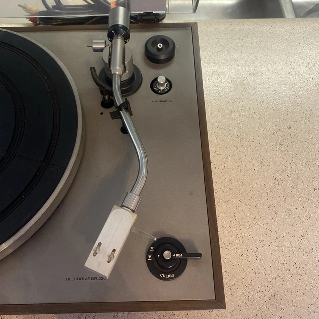 PLATINE TOURNANTE VINTAGE années 70 Audiophile PROJECT ONE DR-220 ...