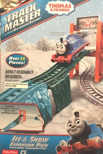 FISHER-PRICE THOMAS & Friends TrackMaster Ice & Snow Expansion Pack ...