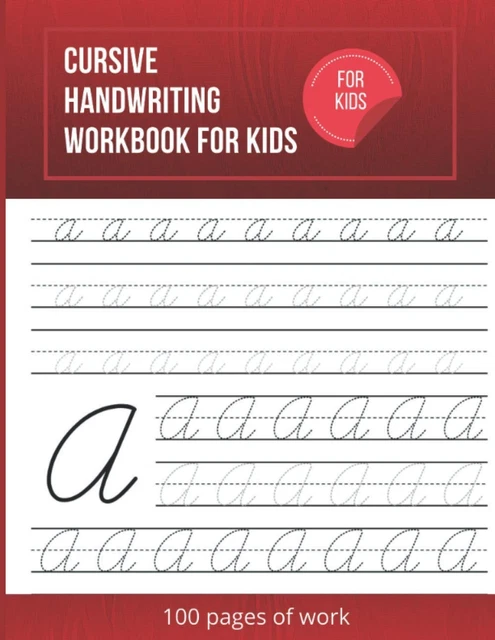MARY CRISLER CURSIVE Handwriting Workbook For Kids: Cursive writing ...