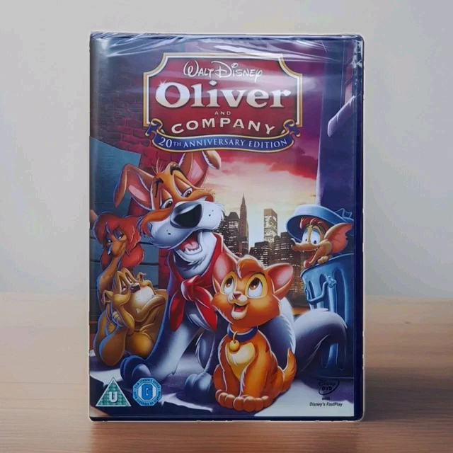 OLIVER AND COMPANY DVD - 1988 Walt Disney 27th Classic Animated ...