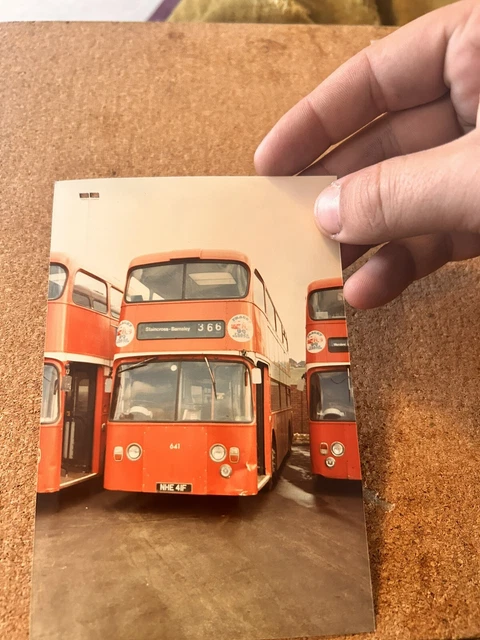 CLASSIC BUS PHOTO Leyland Atlantean Fleetline NHE 41F Yorkshire ...