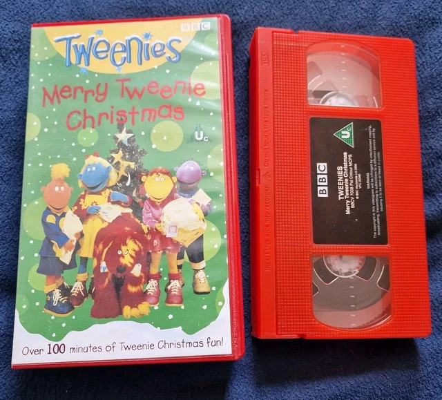 TWEENIES - BBC VHS VIDEO - MERRY TWEENIE CHRISTMAS [Red VHS Tape]*** £ ...