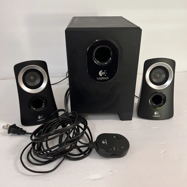LOGITECH Z313 2.1 Multimedia Speaker System with Subwoofer Full Range ...