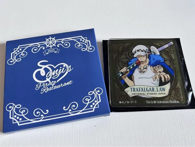 ONE PIECE SANJI Acrylic Coaster 2025 Low USJ Universal Studios Japan ...