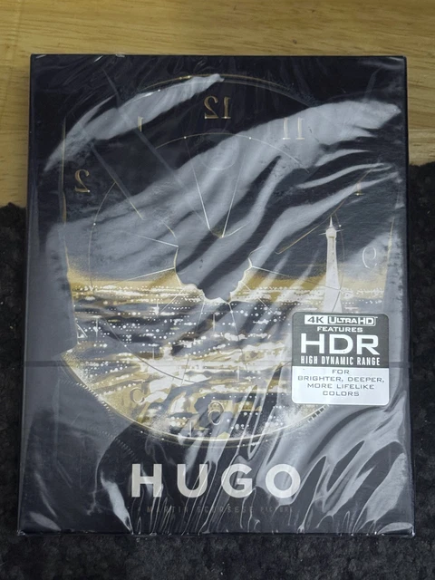 NEW HUGO USA 3 Disc Collectors Edition 4K Uhd 2D/3D Blu Ray With Slip £ ...