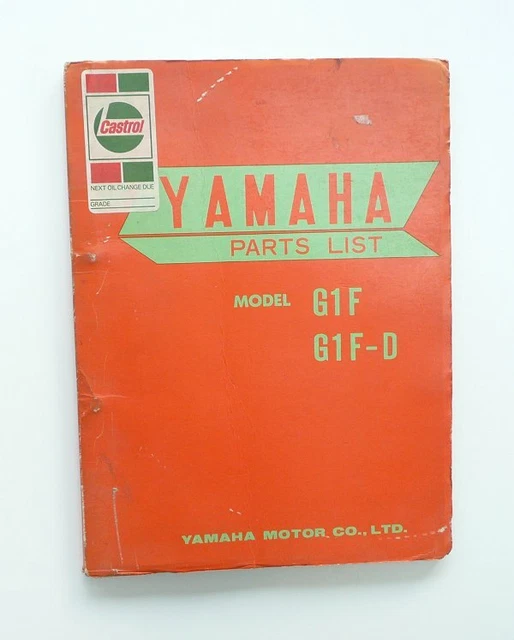YAMAHA GIF CATALOGUE, GIF Parts List, GIF Yamaha Parts Catalogue, GIF-D ...