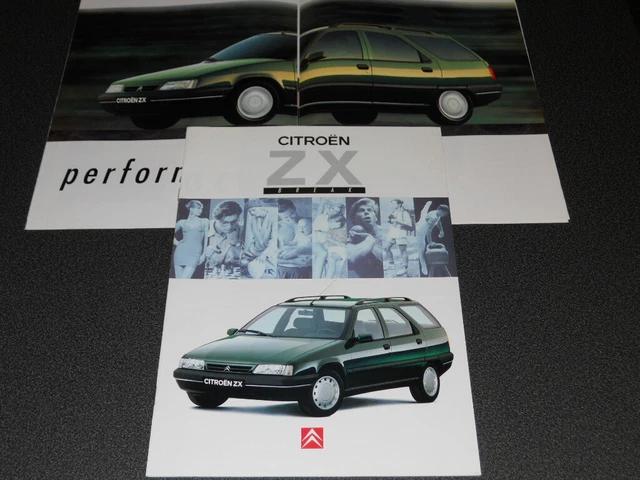 CITROEN ZX BREAK brochure catalogue Youngtimer édition 06/1994 ...