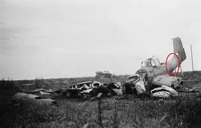GENUINE PHOTO-AIRCRAFT JUNKERS Ju 87 Stuka-identification S2-Air Force ...