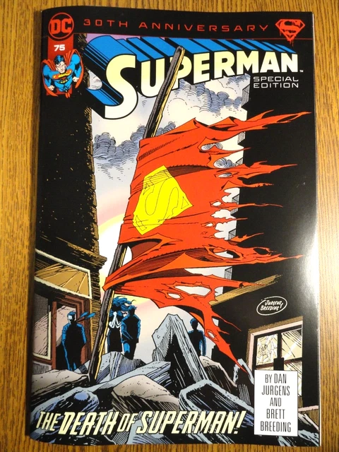 SUPERMAN #75 SPECIAL Edition 30th Anniversary Death Key NM Action ...