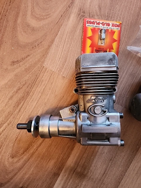 VINTAGE SUPRE TIGRE G90 Model Airplane Engine W Muffler Complete ...