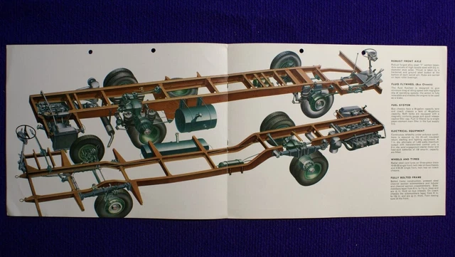 AEC SWIFT 505 Bus Coach Passenger Chassis Specification Brochure 1964 £ ...