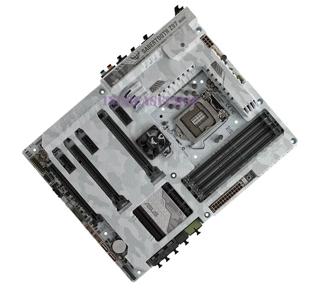 ASUS SABERTOOTH Z97 MARK S Motherboard Socket LGA 1150 Intel Z97 DDR3 ...
