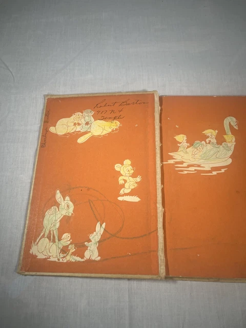VINTAGE RARE EARLY Disney Water Babies Circus & other Stories - 1940 ...