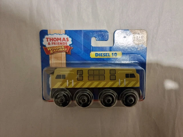 THOMAS THE TANK Engine & Friends DIESEL 10 WOODEN TRAIN NEW IN BOX WOOD ...