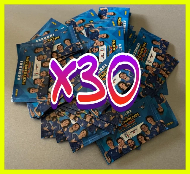 LOTTO 30 BUSTINE Azzurri Adrenalyn 2024 Figurine Panini Esselunga EUR 35,00 - PicClick IT