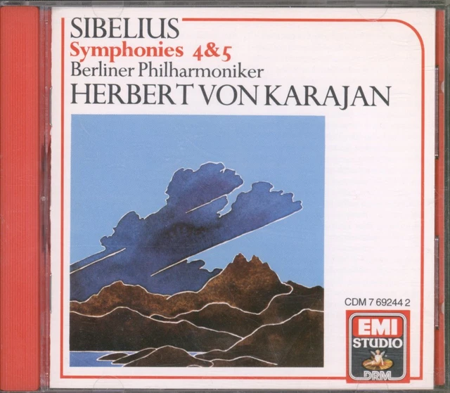 CDM7692442 BERLINER PHILHARMONIKER, Herbert Von Karajan Sibelius - Symphonies 4 EUR 5,54 ...