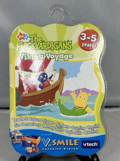 V TECH V Smile Game 2007 The Backyardigans Viking Voyage New & Sealed £ ...