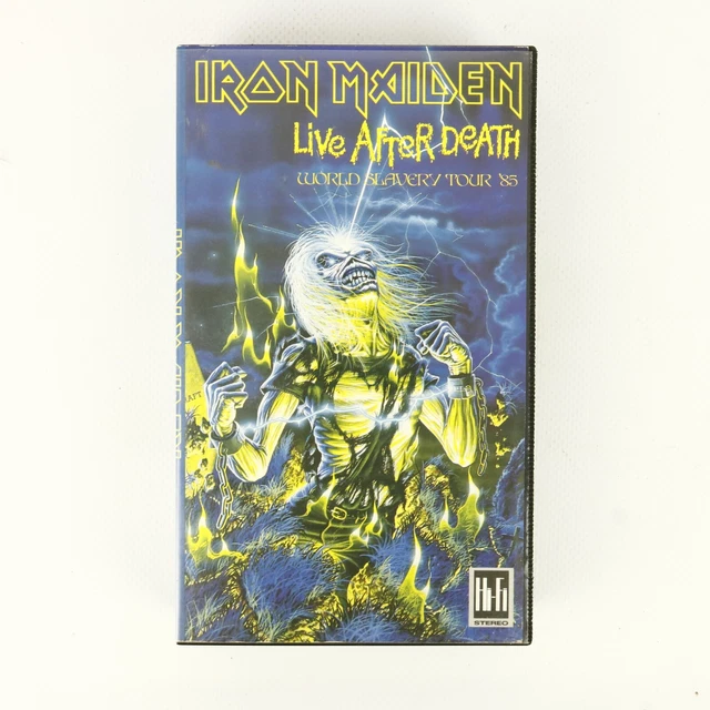IRON MAIDEN LIVE After Death (VHS/SH, 1994) **FREE DELIVERY** £5.50 ...