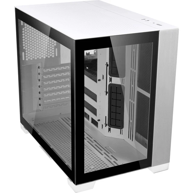 LIAN LI O11 Dynamic Mini Snow Edition Mid-Tower Computer Case - Blanco ...