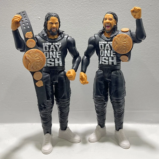 2 PACKS WWE Showdown 6 The Usos Jimmy & Jey USO Wrestling Action Figure ...