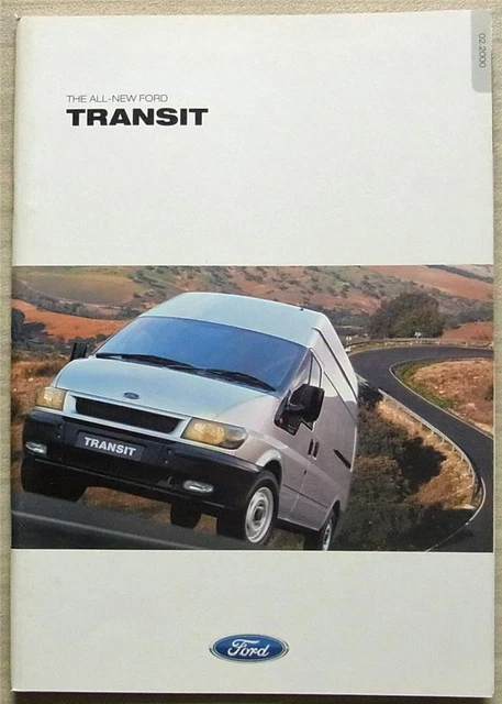 FORD TRANSIT RANGE Sales Brochure Feb 2000 #FA1374/1 VAN Chassis Cab £ ...
