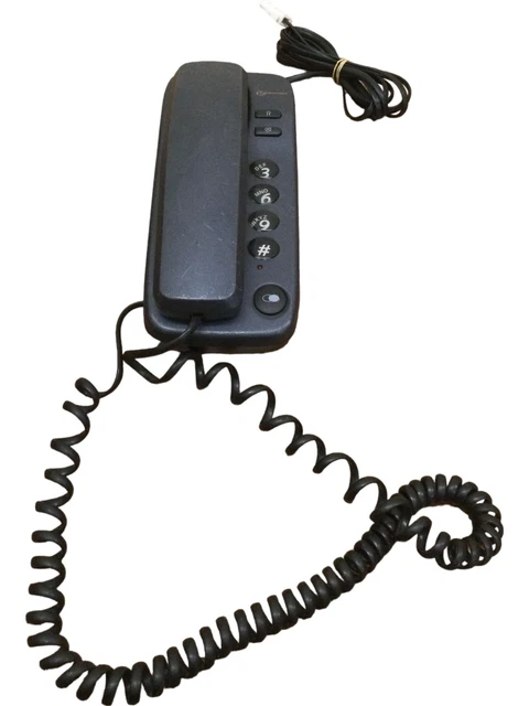 GEEMARC MARBELLA MOD01 Corded Telephone Black Push Button Design £6.55 ...