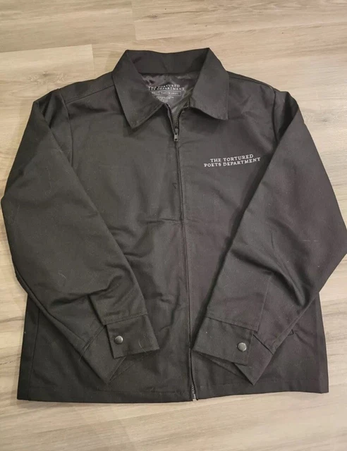 TAYLOR SWIFT TTPD Tortured Poets Department Size Small Black Jacket + 2 ...