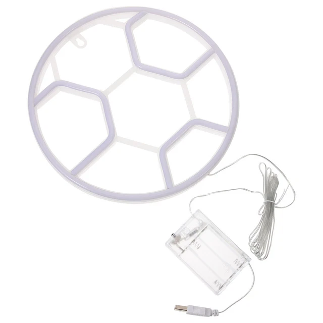 FOOTBALL ATMOSPHERE LIGHT Baby Led Neon Signs for Wall Decor Bedroom £ ...