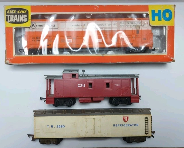 TRIANG CN CANADIAN National Caboose & Wagons Transcontinental £15.27 ...