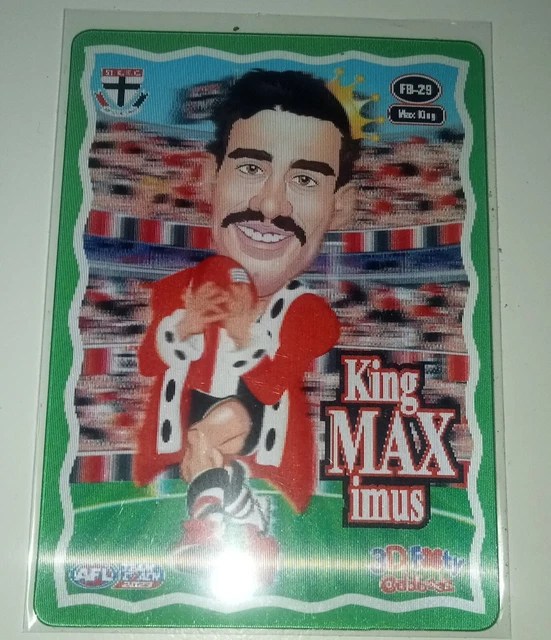 AFL TEAMCOACH 2023 3D Story Swaps Footy Oddbodz Max King Stkilda Saints EUR 1,05 - PicClick FR
