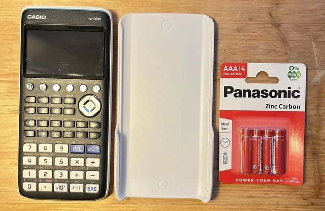 CASIO FX-CG50 3D Graphic Calculator with BRAND NEW Batteries (fast ...