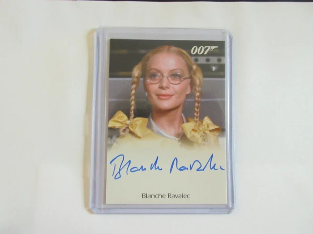 AUTOGRAPHE BLANCHE RAVALEC sur carte dans étui JBG2 EUR 15,00 - PicClick FR