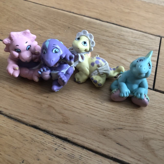 VERY RARE VINTAGE Cartoon Magic Diaper Baby Dinos Figures Galoob Magic ...