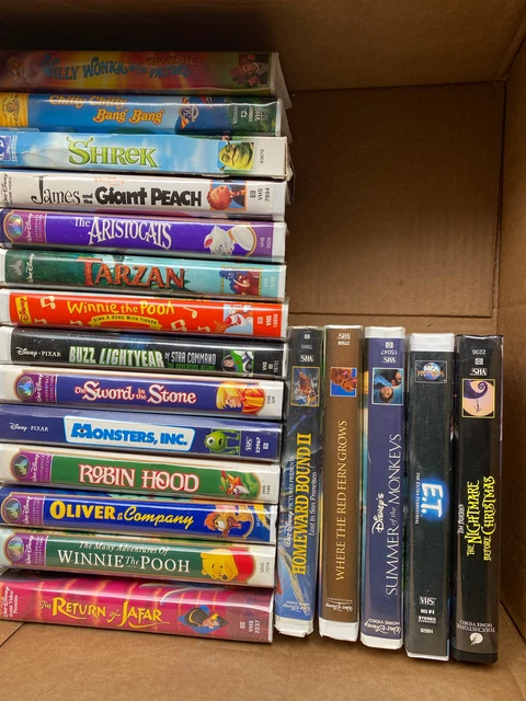 LOT VHS DISNEY et autres films (19) EUR 35,64 - PicClick FR