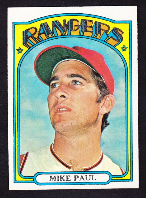 1972 TOPPS #577 Mike Paul Rangers EUR 7,62 - PicClick FR