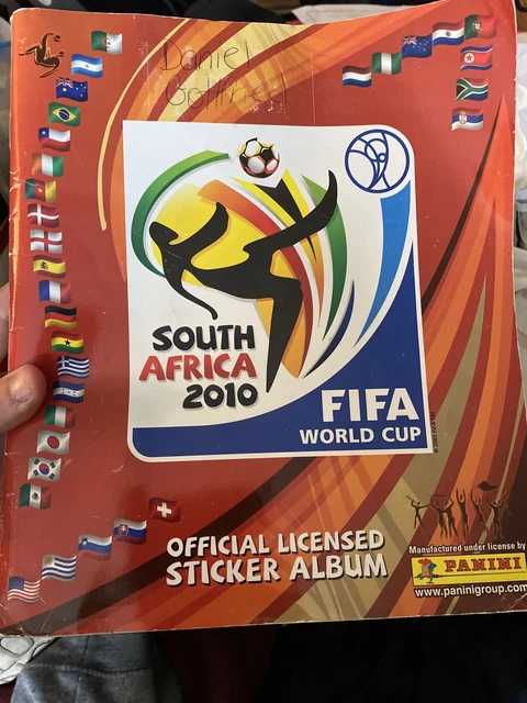 COMPLETE FULL STICKER album football FIFA WORLD CUP 2010 SOUTH AFRICA ...