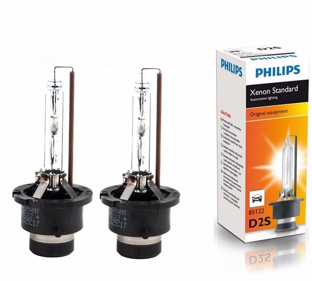 2 X NEW Stück Xenon PHILIPS D2S 4300K 85122+ 85V 35W LAMPE ! AUDI BMW ...