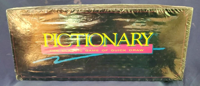 PICTIONARY DRAWING BOARD Game Party Updated For 1990s Quick Draw ...