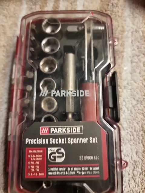 PARKSIDE PRECISION MECHANIC'S or Socket Spanner Set, Ratcheting ...