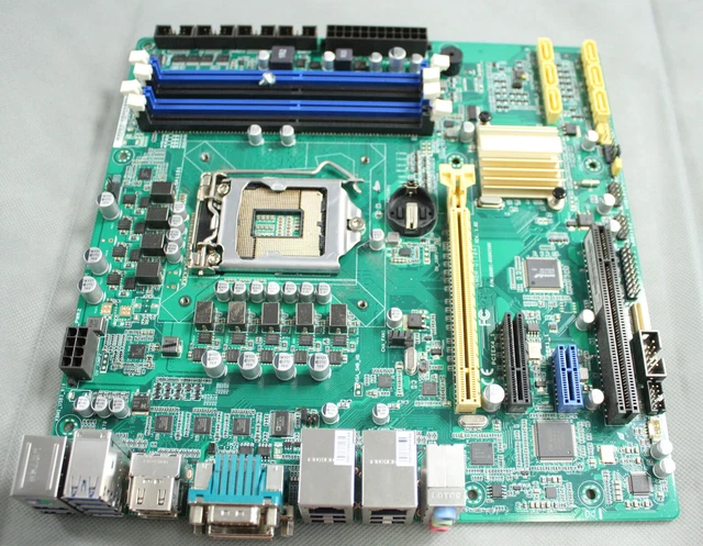 AAEON IMBM-Q170A MICROATX Motherboard Socket LGA 1151 Boots NO CPU no ...